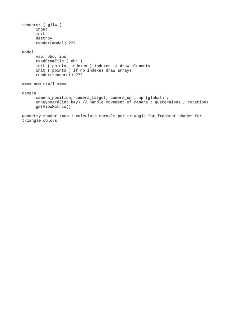 Open GL Engine | PDF