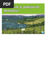 Dealurile Și Podișurile României - Lecție Clasa A IV-a | PDF