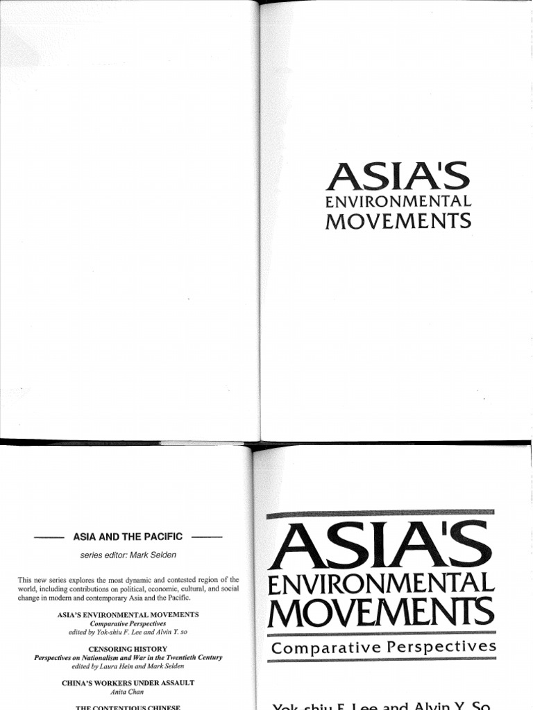 Asia Environmental Movements by Lee | PDF