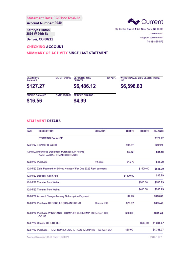 KATTY Bank Stments-1 | PDF