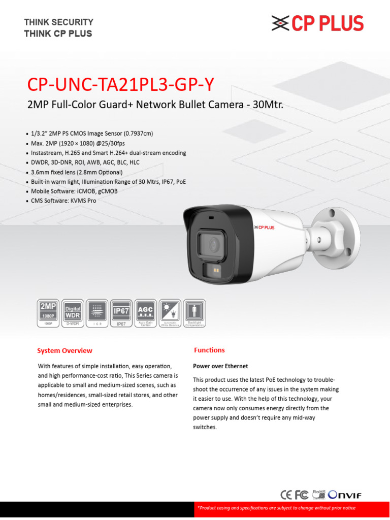 CP Unc Ta21pl3 GP y | PDF | Video | Camera