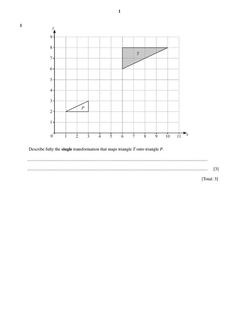 Transformations of Triangles Explained | PDF