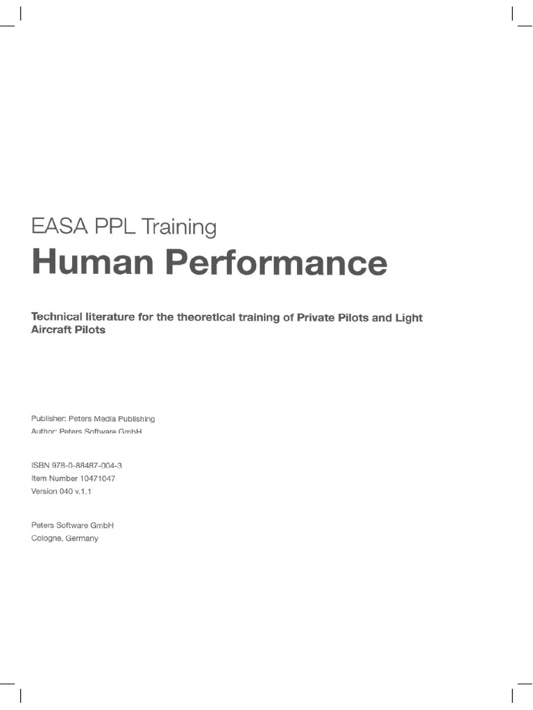 Human Performance PRESS | PDF