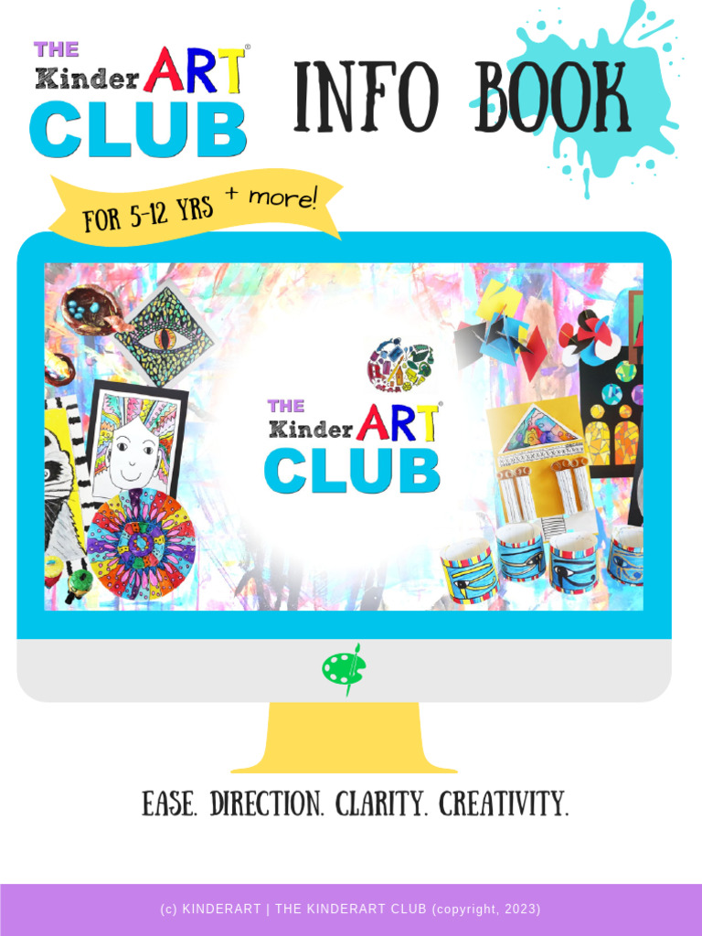 KinderArt Club: Art Lessons for Kids | PDF