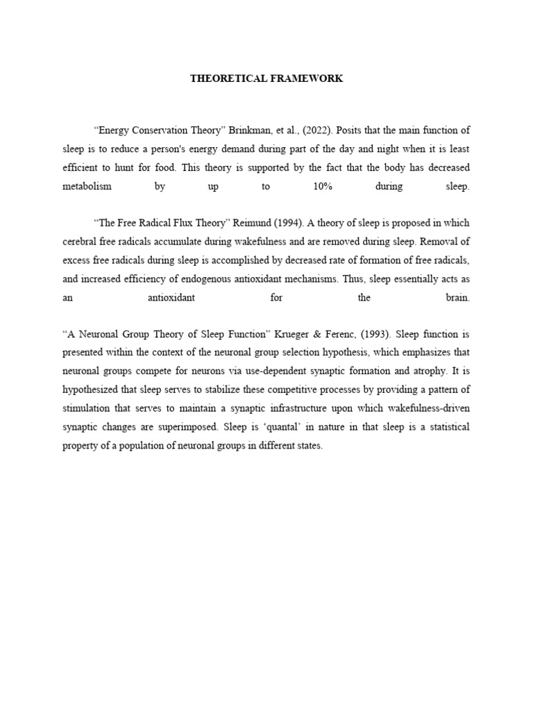 Theoretical Framework | PDF