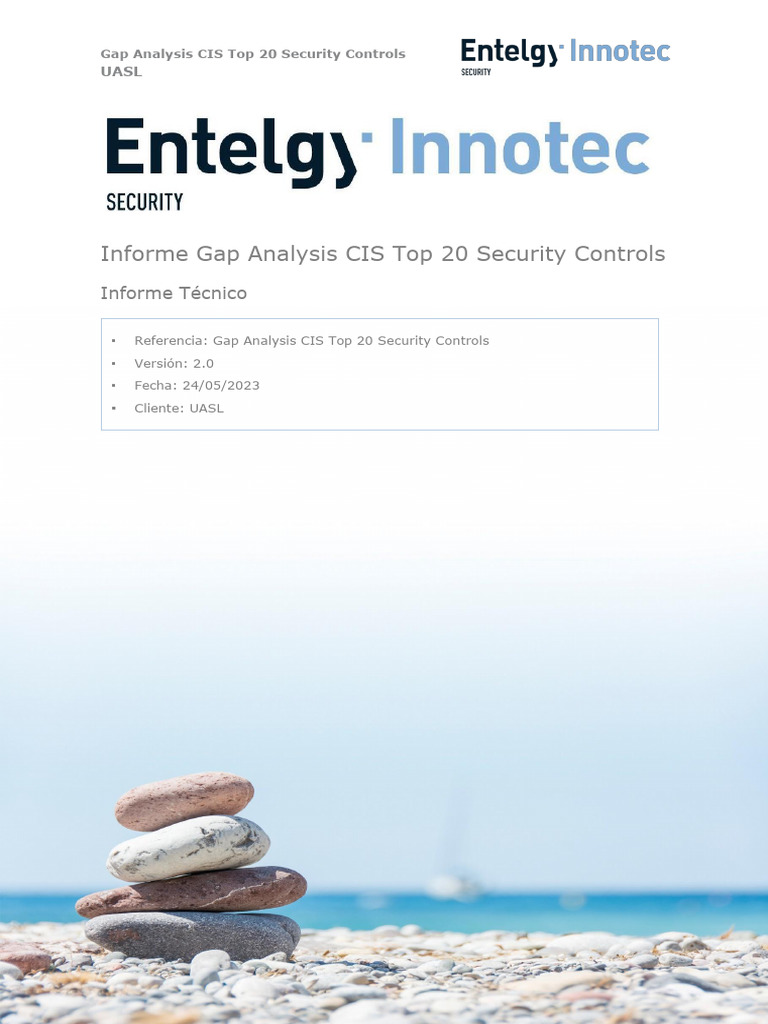 Informe UASL Gap Analysis CIS Controls 2023 V05 | PDF | Technology ...
