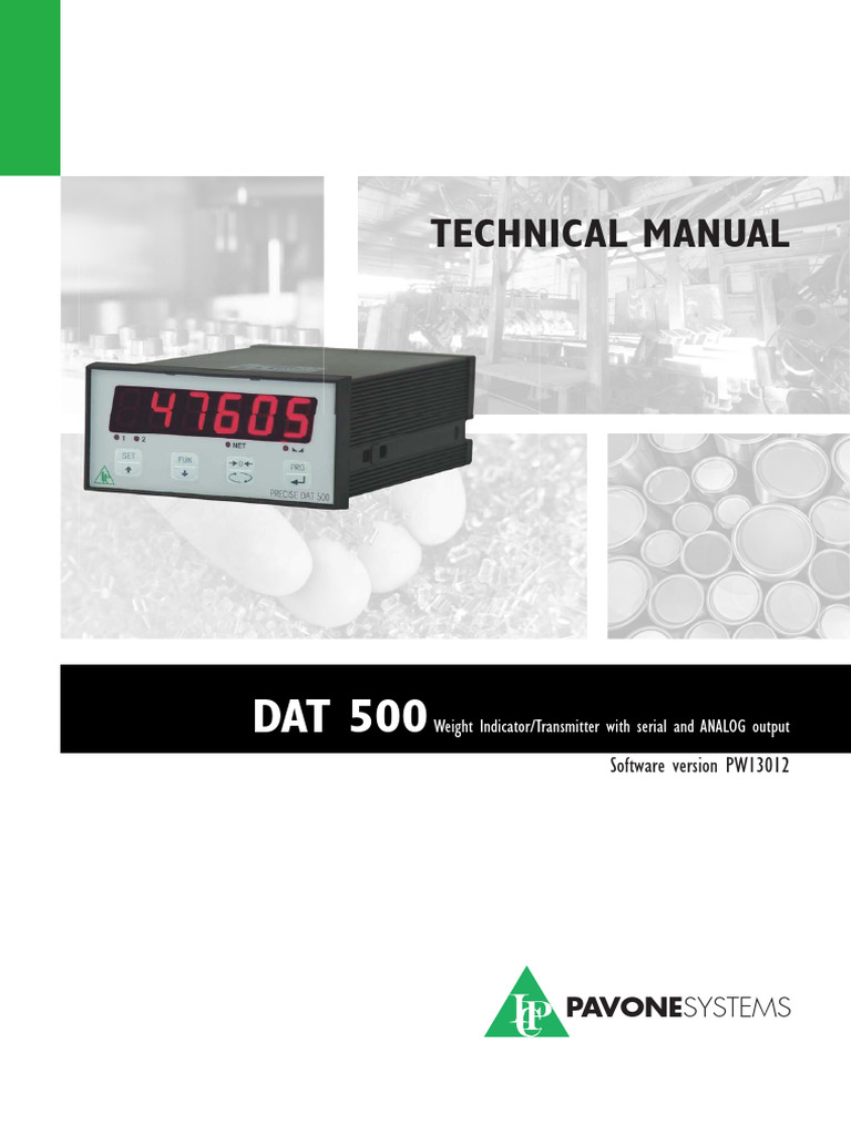 Dat-500 Analog en | PDF