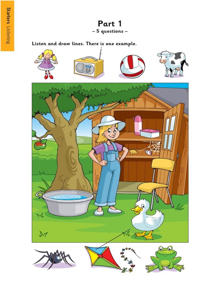 Cambridge English YLE Staters 1 | PDF