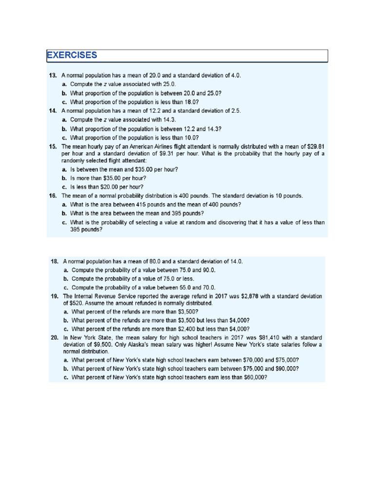 Exercise Stats Sesi 2 | PDF