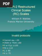 SCARED Form Scoring | PDF | Anxiety Disorder | Mental Disorder