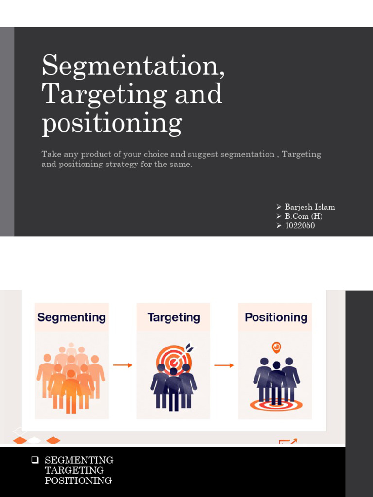 segmentation , targetting and positioning | PDF | Home Automation | Market Segmentation