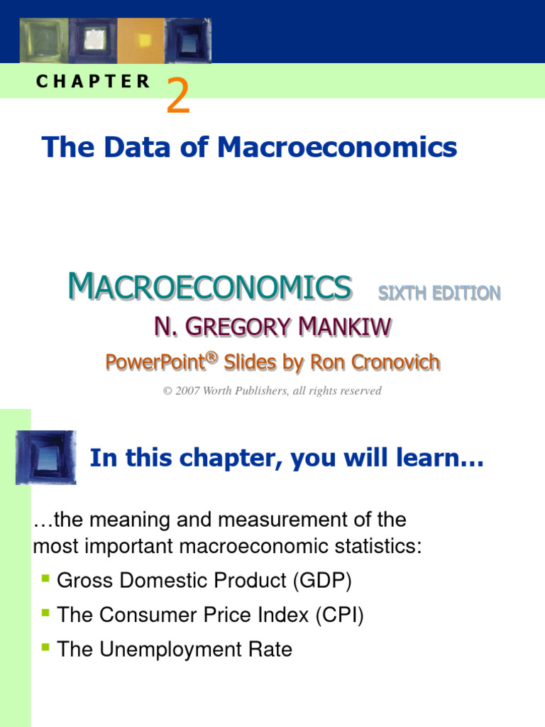The Data of Macro-Economics | PDF