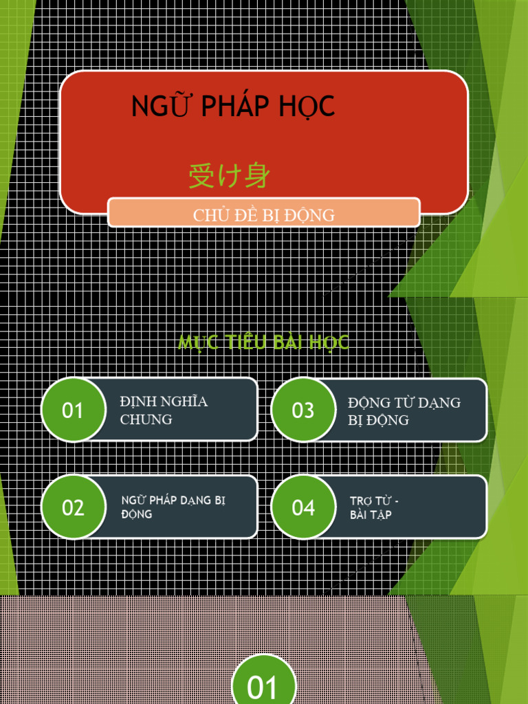 Ngữ Pháp Học Bài 4 - Thể Bị Động | PDF