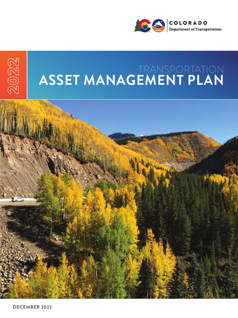 Cdot 2022 Transportation Asset Management Plan Remediated | PDF