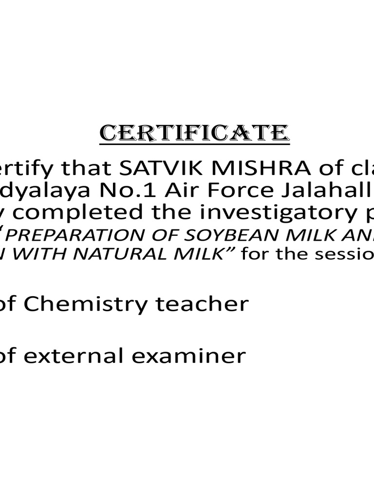 Chem Ip Project 2 | PDF