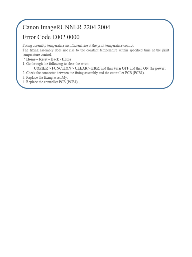 Canon ImageRUNNER 2204 2004 | PDF