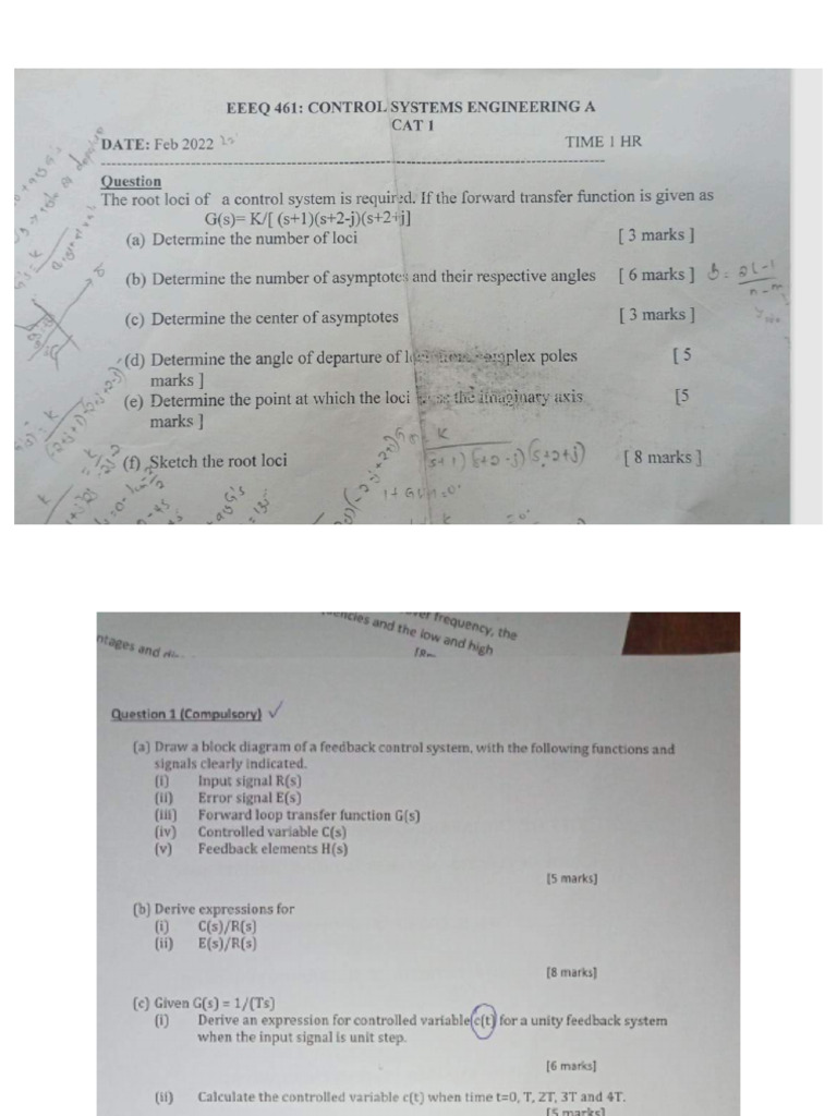 ControlSystems 1 | PDF