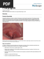 Modified Centor Score for Strep Throat | PDF | Medical Specialties ...