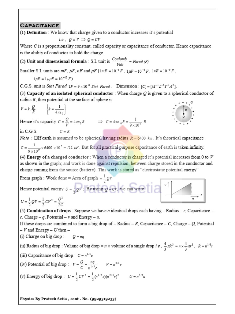 Capacitor 1 | PDF | Capacitor | Capacitance