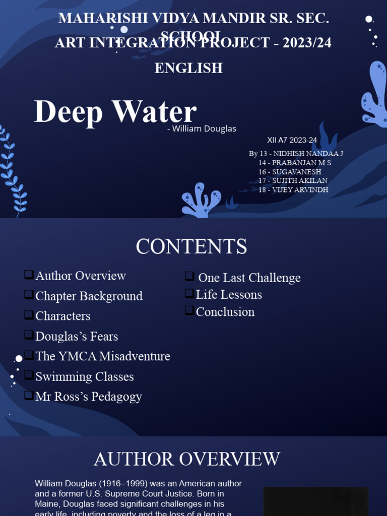 Deep Water XII | PDF