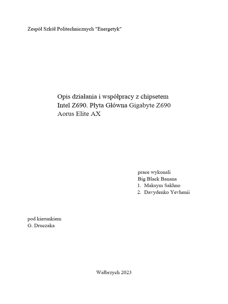 Z690 Aorus Elite Ax | PDF