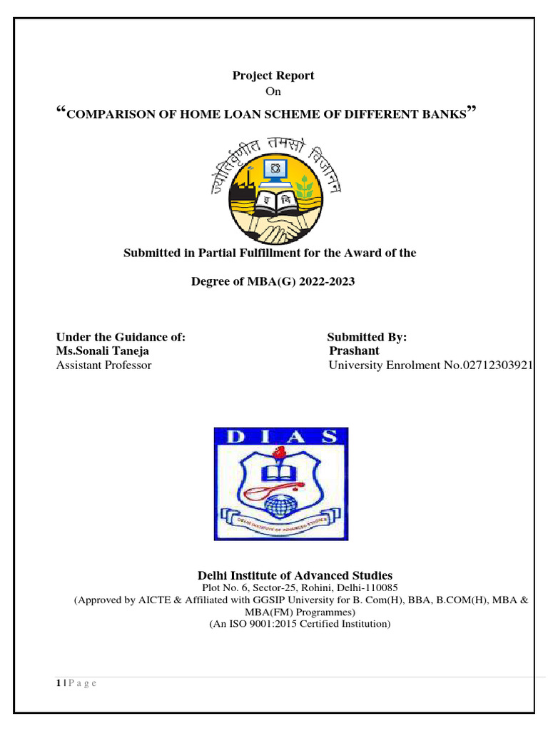 MInor Project Report - Compressed | PDF