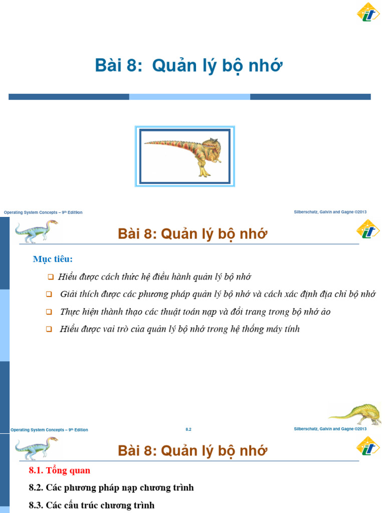Bai 8-Quan Ly Bo Nho | PDF