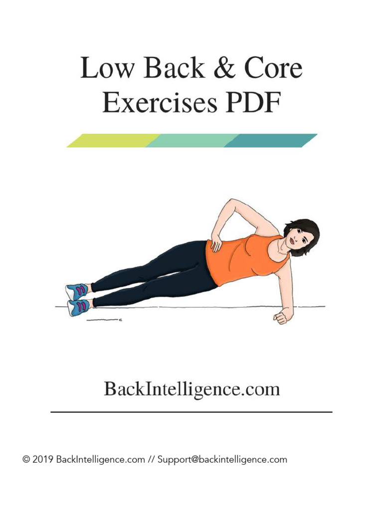 Final Low Back and Core PDF | PDF