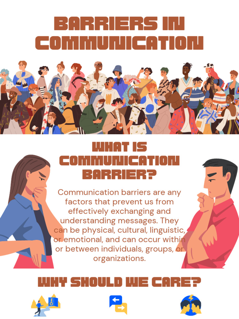 Communication Barrier | PDF | Communication | Nonverbal Communication