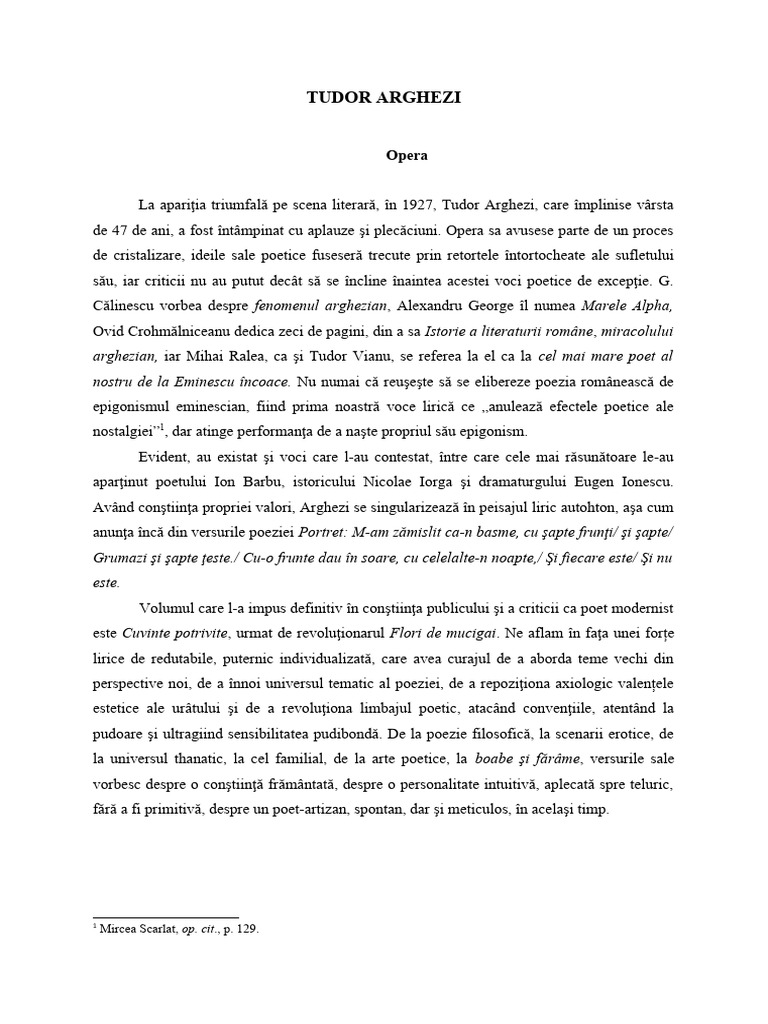 Arghezi | PDF