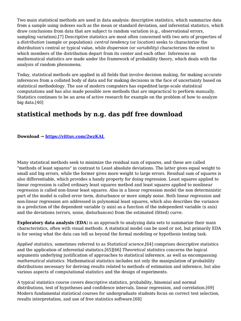 Methods Vol-2 N.G. | PDF | Statistics | Regression Analysis