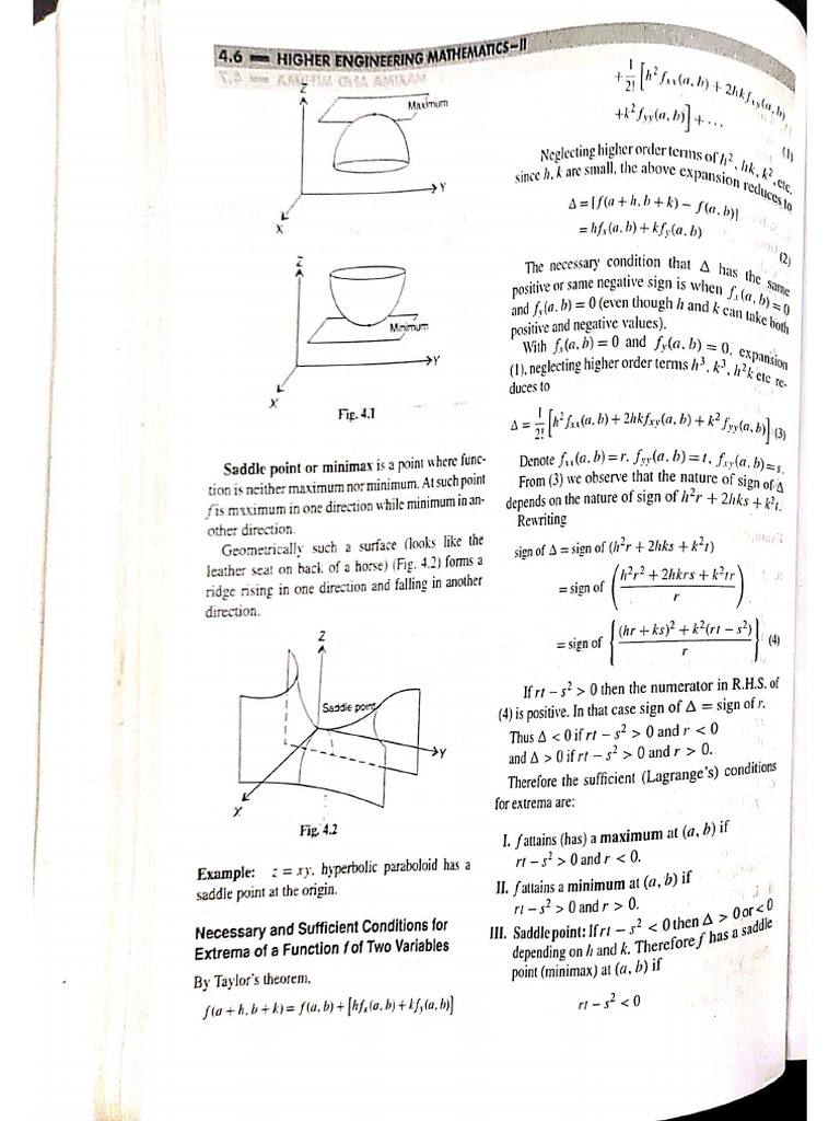 Lagrange Multiplier, Maximum and Minimum | PDF