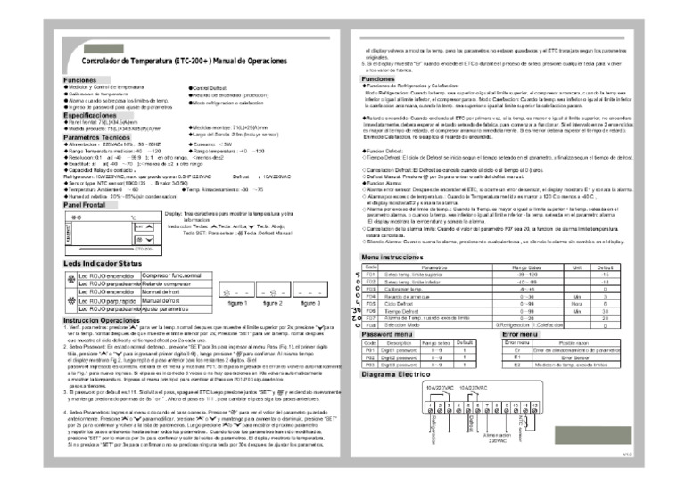 ETC-200+ Manual Español | PDF