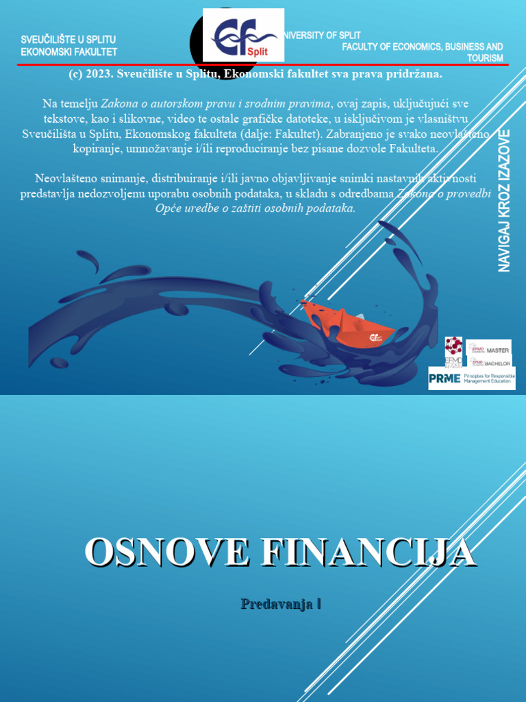 Of Predavanja I | PDF