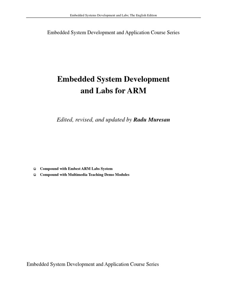 Tai Lieu Thiet Ke He Thongnhung | PDF | Embedded System | Arm Architecture