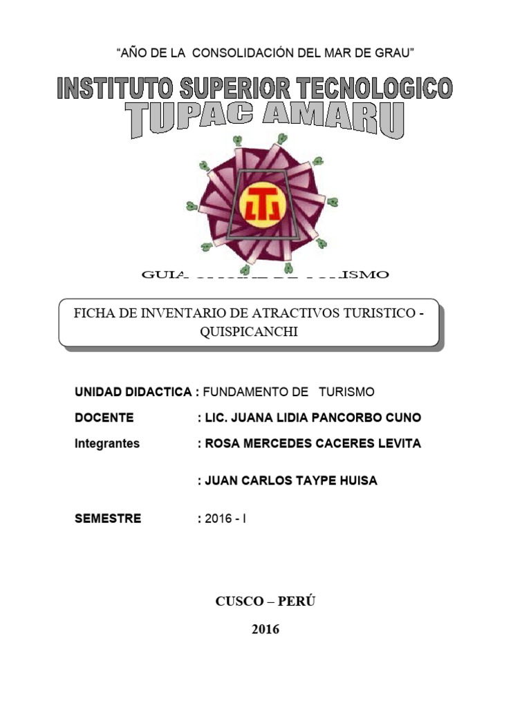 Atractivos Turisticos de Quispicanchi | PDF | Viajes y turismo