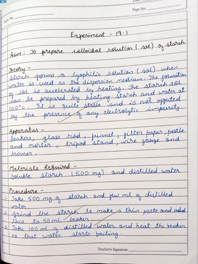 Chem Practical | PDF
