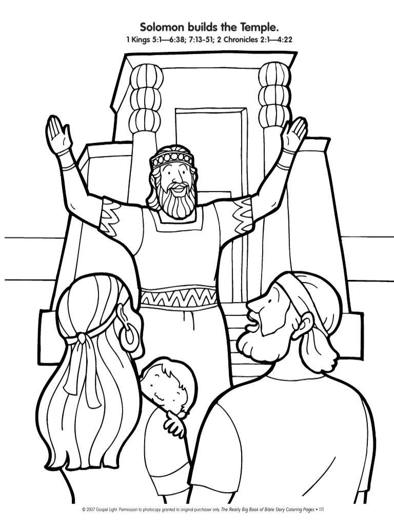 51 Solomon Builds The Temple | PDF