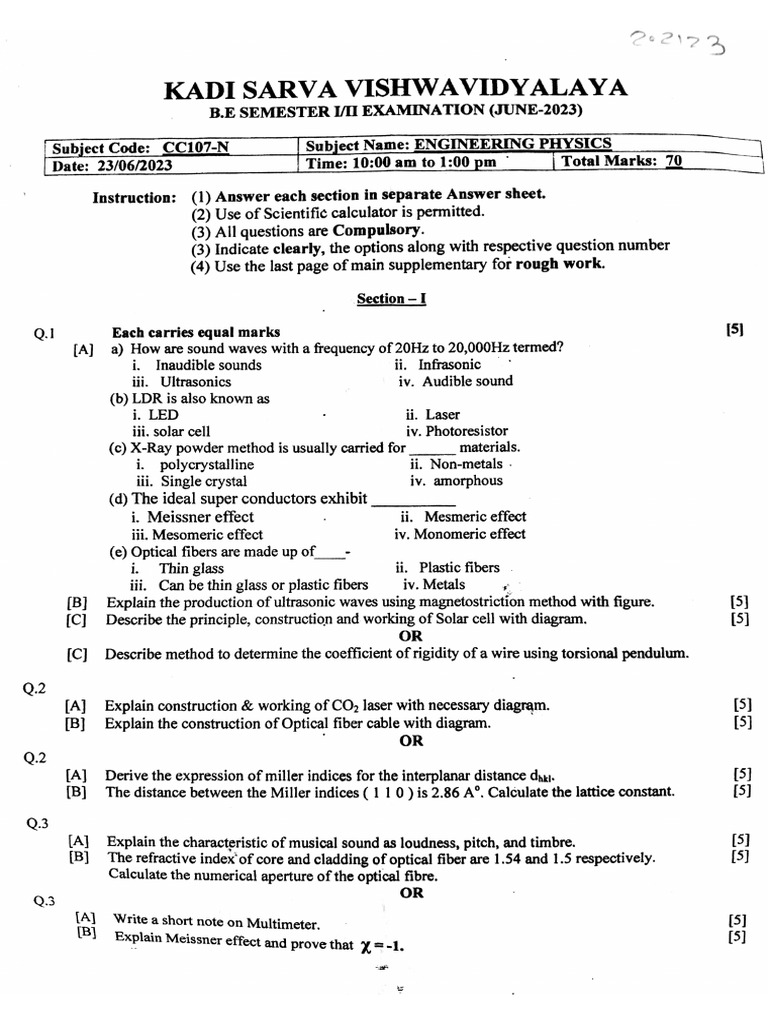 Physics F-23 - Merged | PDF