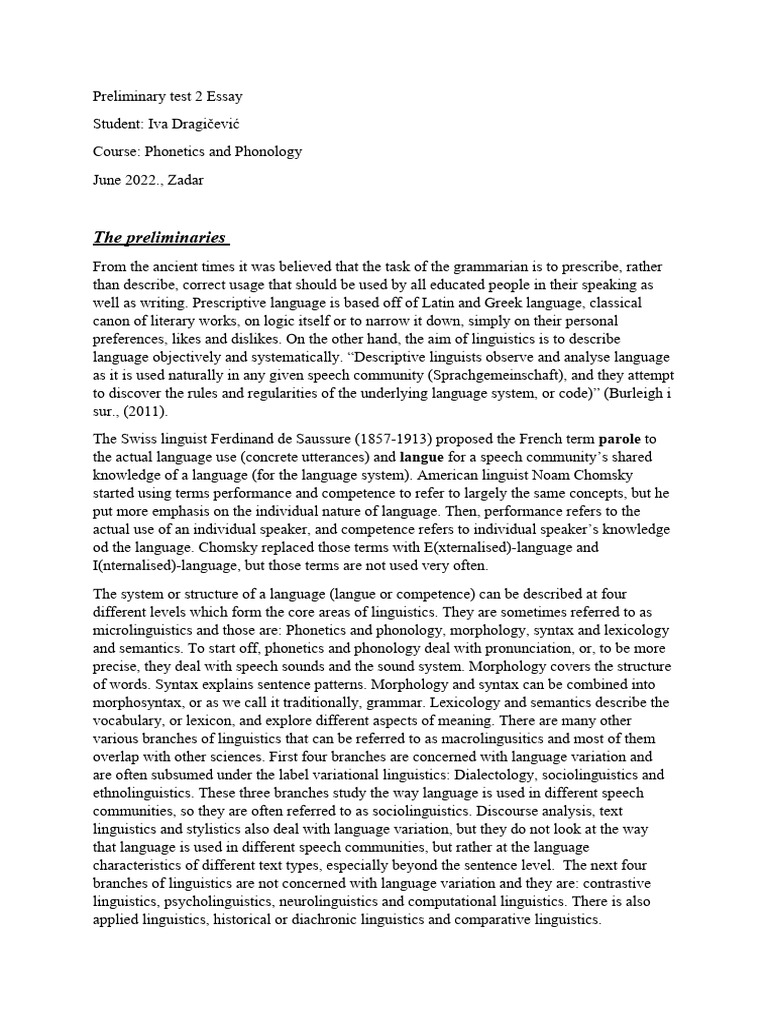 Phonetics Skripta | PDF