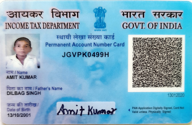 Pan Card | PDF