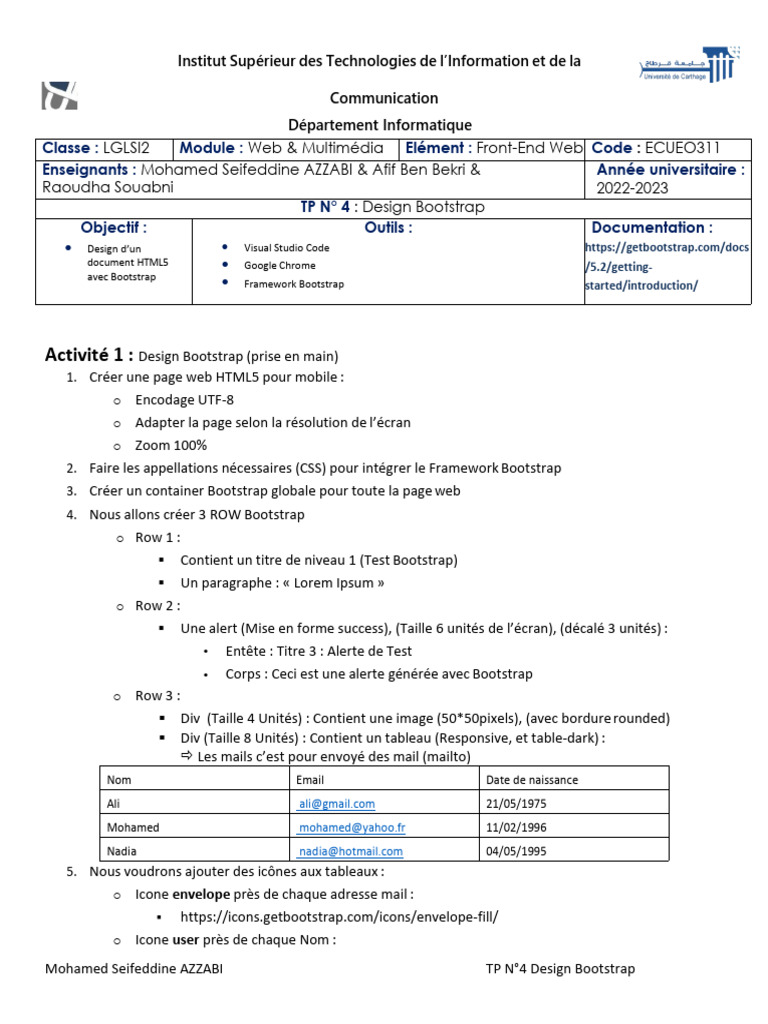 TP4 Front End Web | PDF