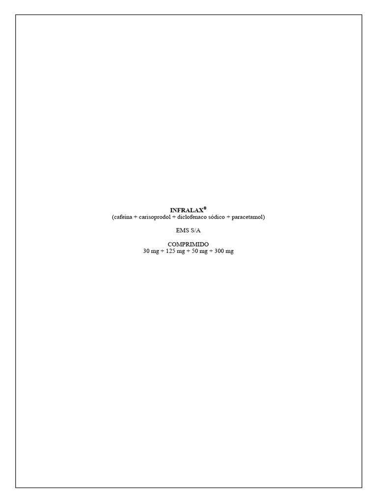 Infralax Anti Inflamatório | PDF