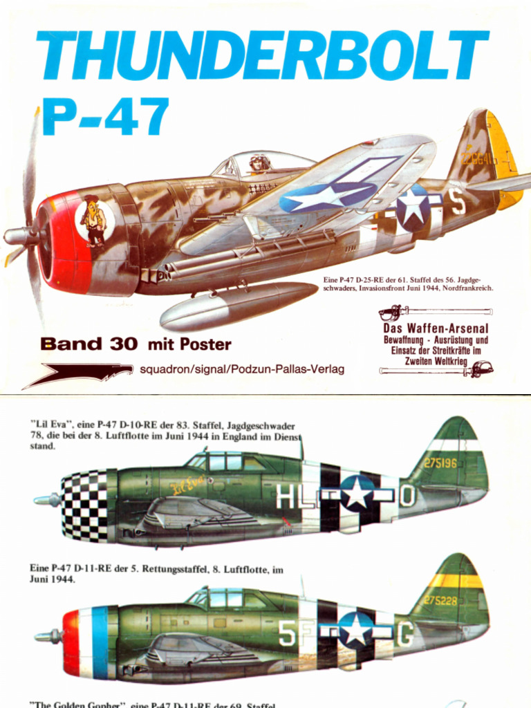 (Waffen-Arsenal 030) - Thunderbolt P-47 | PDF