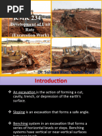 TOPIC 6 Built Up Rate Excavation | PDF | Soil
