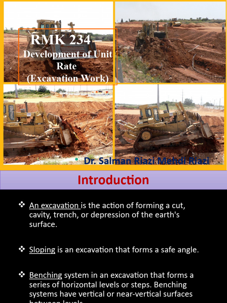RMK 234_Excavation Earthwork | PDF | Loam | Soil