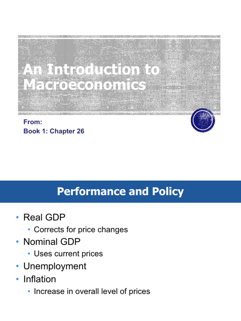 CH 26 Introduction To Economic | PDF