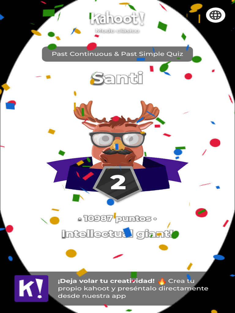 Ingresa Un Nombre - Kahoot! | PDF