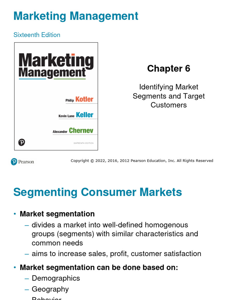 WEEK10 BBA261 SEGMENTATION AND TARGETING | PDF | Market Segmentation | Marketing
