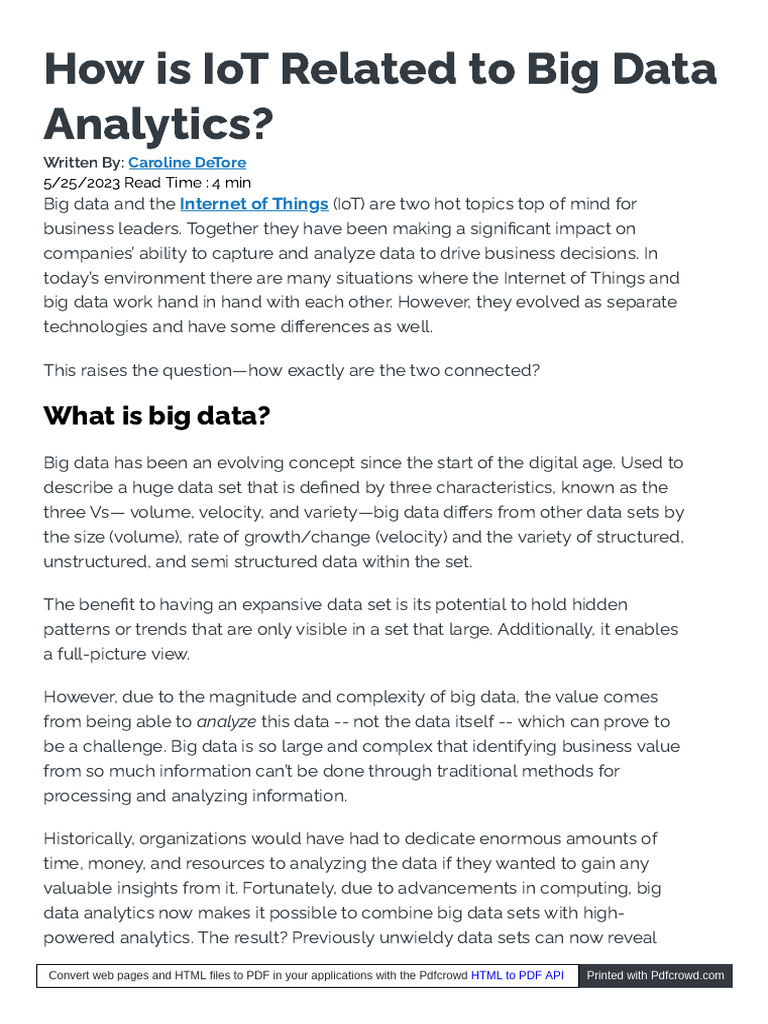 8 November_Big Data Analytics _1 | PDF